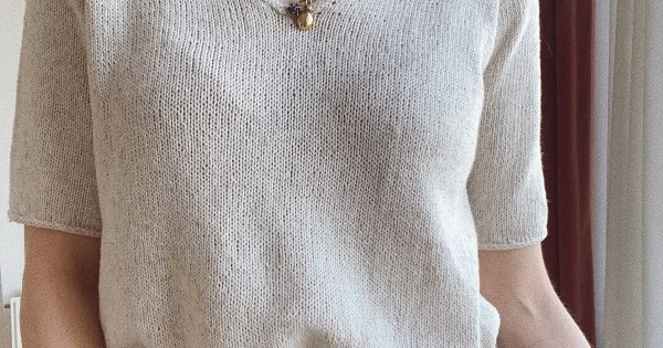 PetiteKnit модели : Cumulus Tee PetiteKnit описание на модел плетиво ...